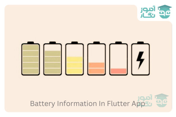 دریافت اطلاعات باتری تلفن همراه در فلاتر - آکادمی آموزنگار